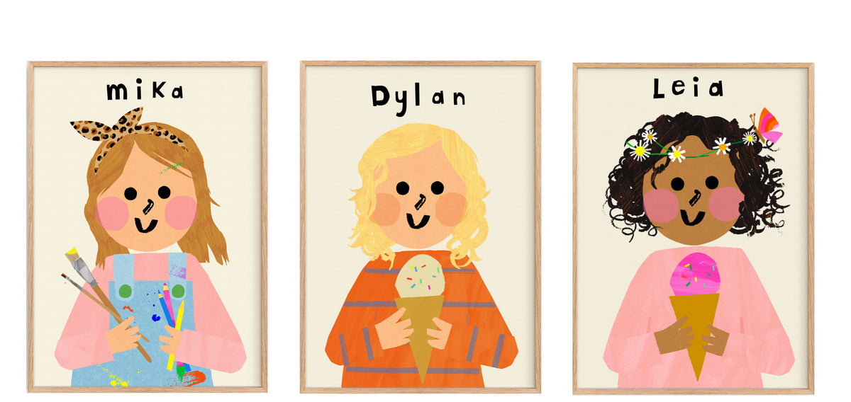 Portrait Prints – Kay Vincent Illustration