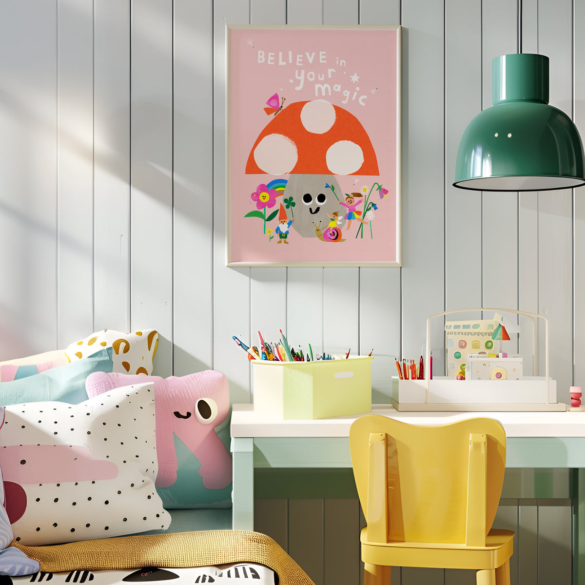 'Believe in your magic' Giclee print – Kay Vincent Illustration