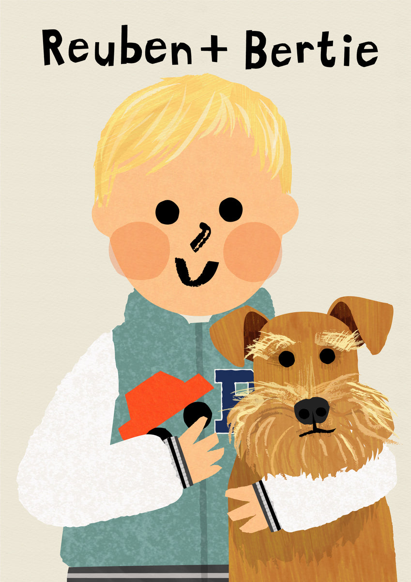 Unique to you- Portrait Print with your very own Pet – Kay Vincent ...