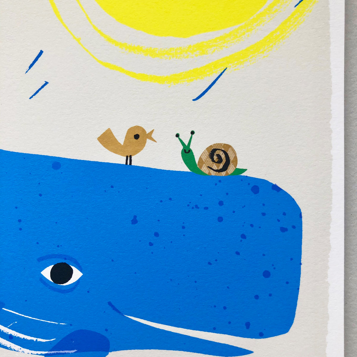 Whale Personalised Name Print – Kay Vincent Illustration